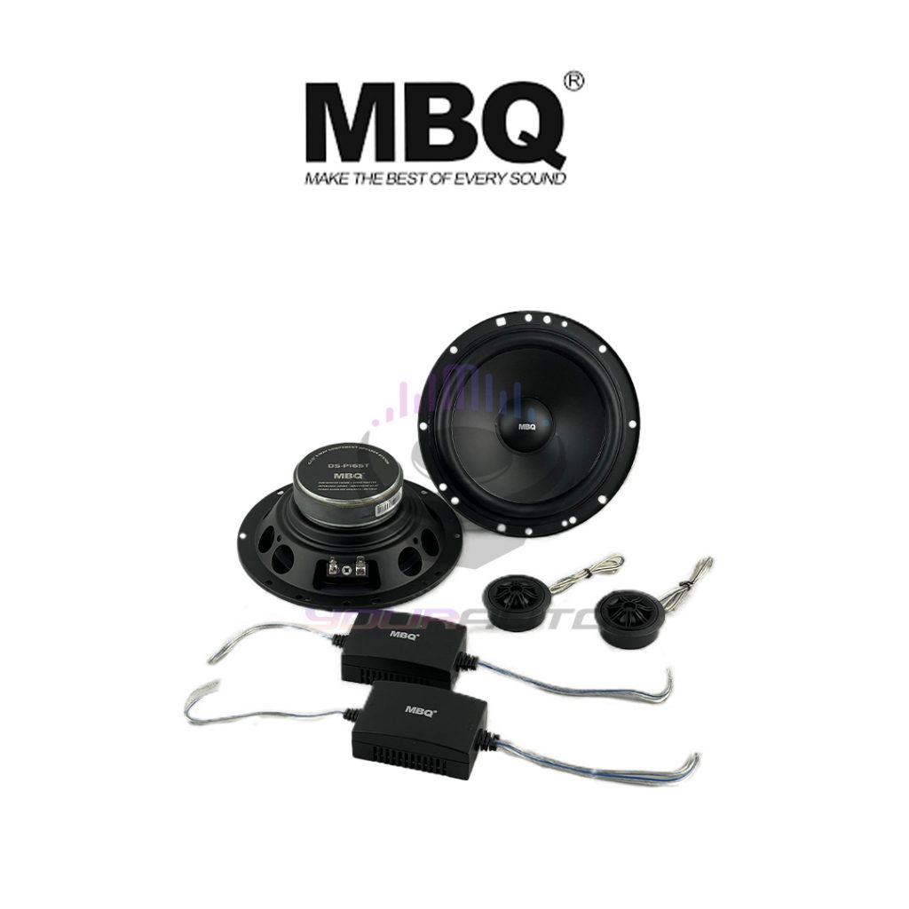 MBQ-DS-P165T 6.5" 2 Way Component Speaker - YourAuto