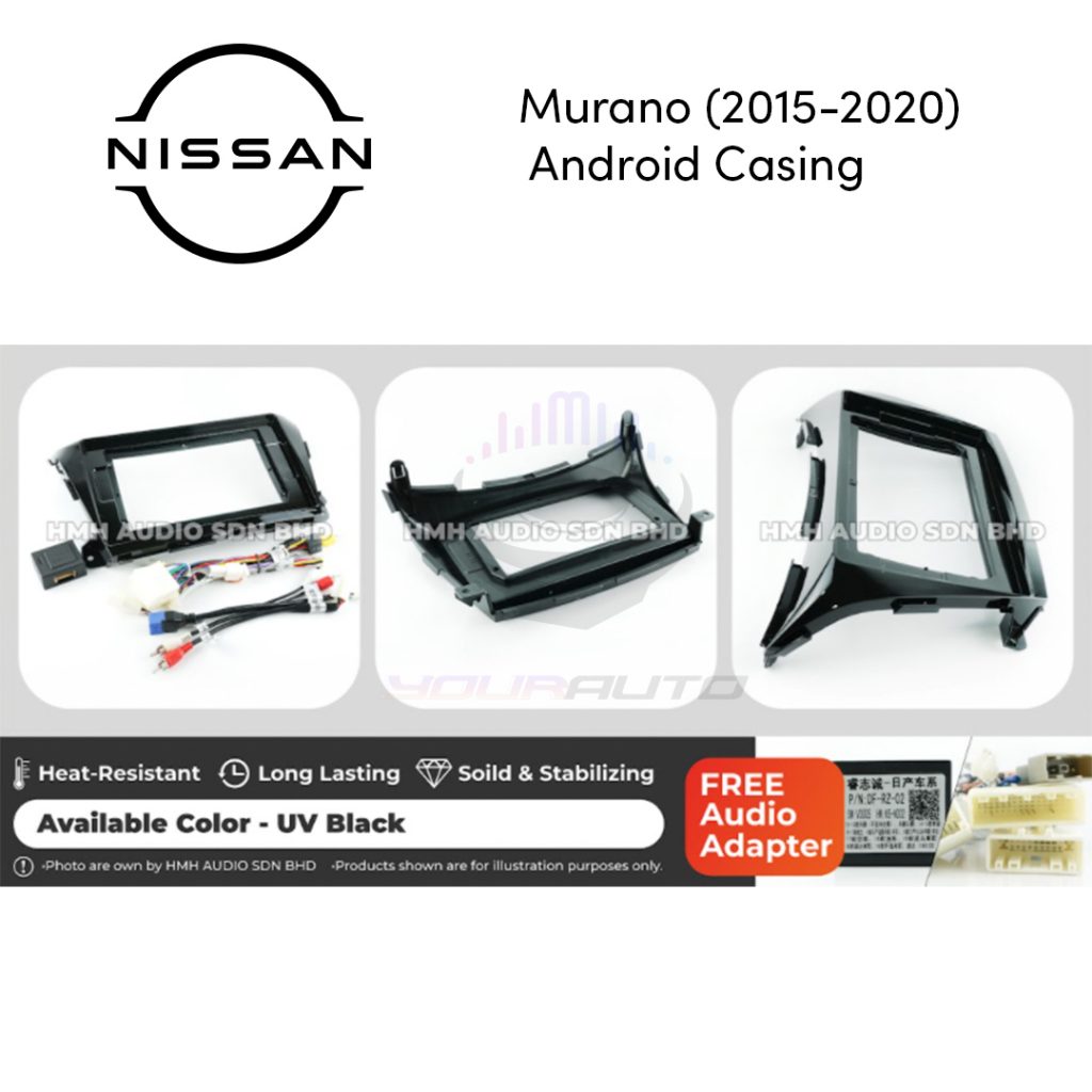 Nissan Murano Android Player Casing - YourAuto